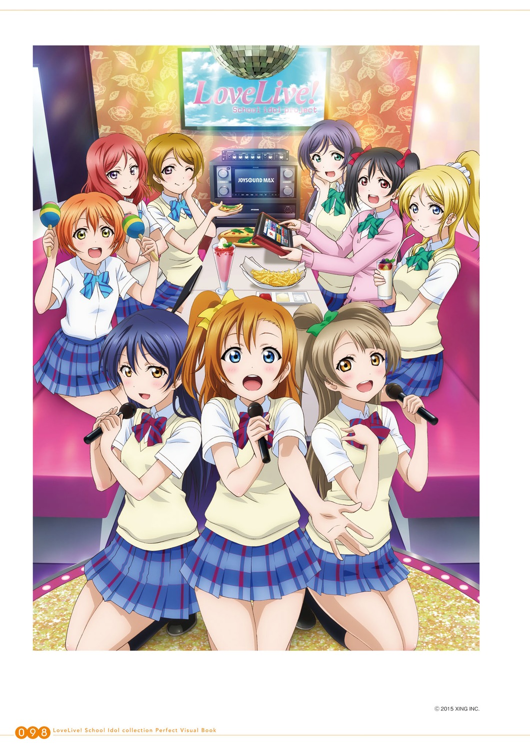 love live! ayase eli hoshizora rin koizumi hanayo kousaka honoka minami ...